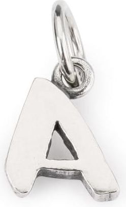 Trollbeads TAGBE-20296 Pendentif lettre pour bracelet, chaîne, porte-clés, idée cadeau, argent sterling, TAGBE-20270, taille unique, Argent sterling, Pas de gemm