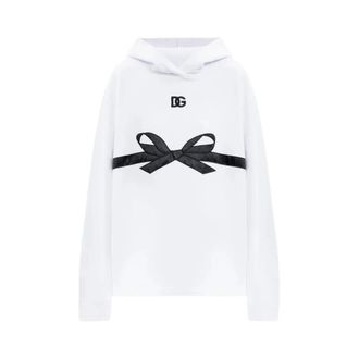 Dolce & Gabbana Hoodie - - Sweatshirts & Hoodies - Damen - Wei&szlig; - S