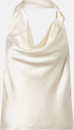 Rebecca Vallance Top Elise aus Seidensatin