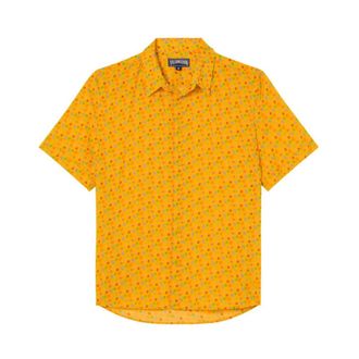 Vilebrequin Courbis Kurzarmhemd - - Shirts - Herren - Gelb - M