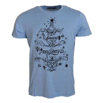 Dolce & Gabbana T-Shirts - - Tops - Herren - Blau - L