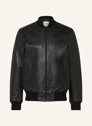 Sandro Sandro Lederblouson schwarz