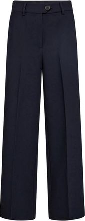 Co'Couture Femme, Pantalons, Bleu, Taille: 38 FR VolaCC Wide Pant