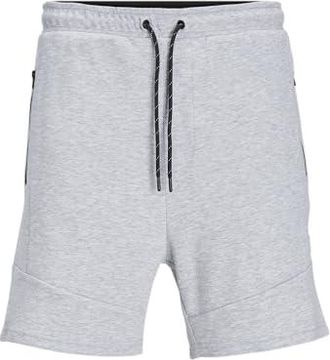 Jack & Jones Homme Jjiair Sweat NB Shorts, Gris, XL EU