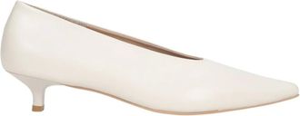 Estro & Luminara Femme, Chaussures, Beige, Taille: 38 EU Escarpins Kitten Talons avec Bout Pointu