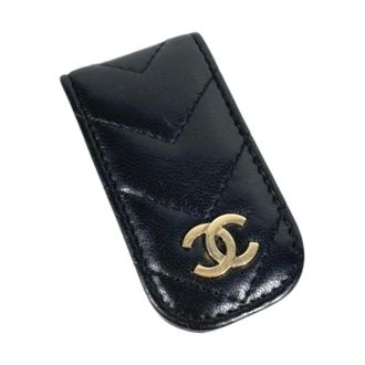 Chanel Porte-billets Pre-owned - Femme - Pre-owned - Noir - Taille: ONE Size