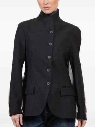 Ibrigu long-sleeve jacket - Schwarz