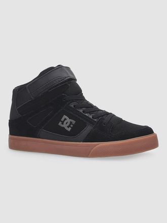 DC Pure High-Top EV Kids Chaussres de skate noir