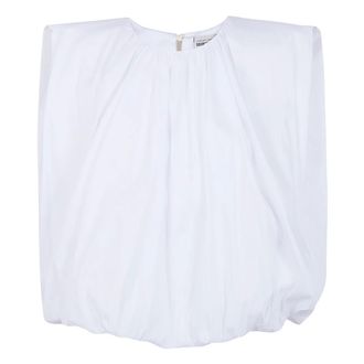 Semicouture Femme, Blouses et Chemises, Blanc, Taille: 34 FR Volume Shirt