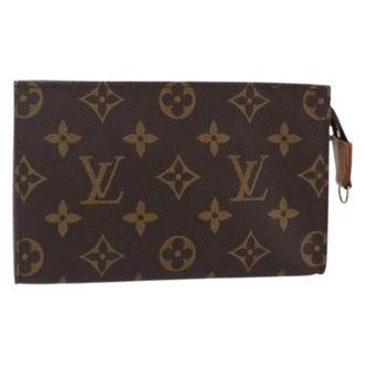 Louis Vuitton Pre-owned Canvas Pouch - - Pre-owned - Damen - Braun - ONE SIZE