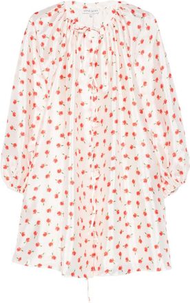 Stine Goya Tie Floral Mini Dress