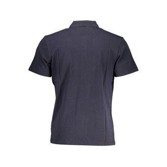 Napapijri Logo-Embroidered Cotton Polo - Navy