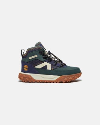 Timberland GreenStride Motion 6 Sneaker mit Bungee-Verschluss f&uuml;r Kleinkinder in Dunkelgr&uuml;n, Gr&uuml;n, Gr&ouml;&szlig;e