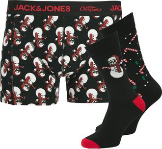 Jack & Jones Set: Boxershorts und Socken JACSNOW SKULLS