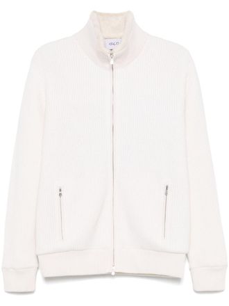 D4.0 cardigan en cachemire - Blanc
