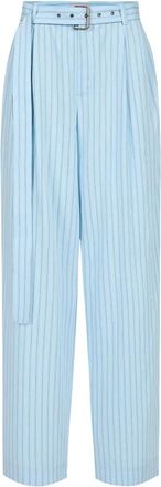 Iceberg Femme, Pantalons, Bleu, Taille: 36 FR Tapered Pantalons