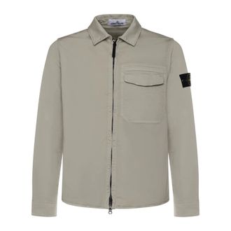 Stone Island Homme, Vestes, Gris, Taille: XL Light Vestes