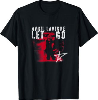 Avril Lavigne Offizielle Avril Lavigne Let Go Sprühfarbe T-Shirt