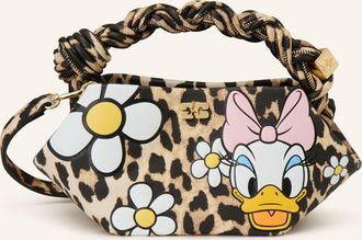 Ganni Handtasche Bou Mini Daisy beige