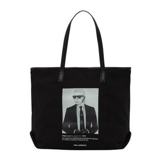 Karl Lagerfeld Gro&szlig;e Tote Bag - - Bags - Damen - Schwarzk - ONE SIZE