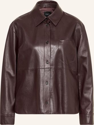 Max Mara Weekend Max Mara Lederjacke Scatola rot