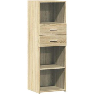 vidaXL Buffet haut ch&ecirc;ne sonoma 40x42,5x124 cm bois ding&eacute;nierie Vidaxl
