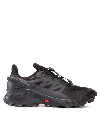 Salomon Laufschuhe Supercross 4 Gtx GORE-TEX 417316 26 V0 Schwarz