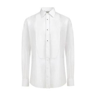 Dolce & Gabbana Klassisches Smokinghemd - - Shirts - Herren - Wei&szlig; - XS