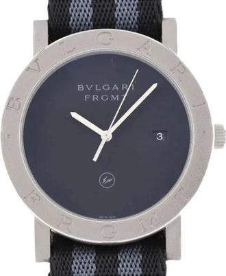 Bulgari Bvlgari Bvlgari Pre-owned Montre-bracelet - Homme - Pre-owned - Noir - Taille: ONE Size