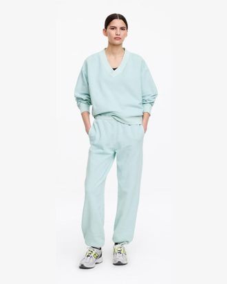 Arket Jogginghose Aus Frottee -T&uuml;rkis