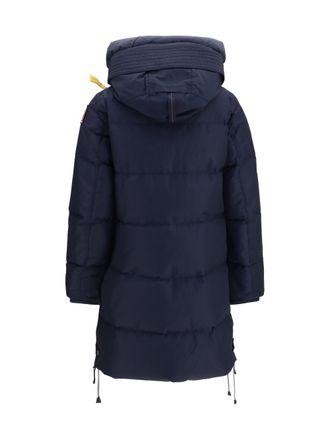 Parajumpers Womens Jacket Bear Long Down Blue Navy Coat