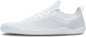 Vivobarefoot Vivobarefoot Primus Lite Knit, Chaussures véganes légères et Respirantes pour Homme avec Semelle Pieds Nus, Blanc éclatant., 44 EU Large