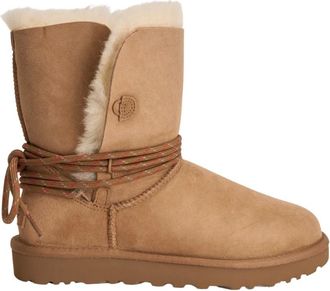 UGG Ugg, Femme, Chaussures, Brun, Taille: 38 EU Classic Bailey Tie