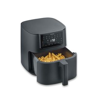 Severin Severin Hei&szlig;luftfritteuse Single XXL, 7L, 11 Automatik-Programme, Touch-Display, vielseitige Zubereitung, Memory-Funktion, Warmhaltefunktion, Antihaft