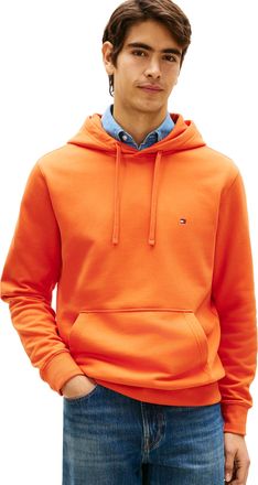 Tommy Hilfiger Herren Essential Terry Hoody Mw0mw37235 Kapuzenpullover, ORANGE (Brilliant Orange), XXL