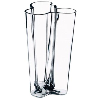 iittala Vase Aalto 251 mm Klar aus Glas
