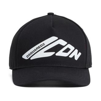 Dsquared2 Casquette de baseball pour un look &eacute;l&eacute;gant - Homme - Accessoires - Noir - Taille: ONE Size