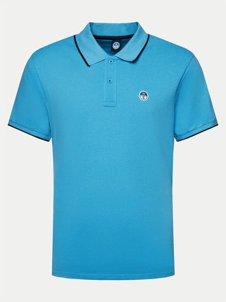 North Sails Poloshirt 692452 Blau Regular Fit