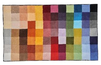 Kleine Wolke 8821148693 Cubetto Badteppich Polyacryl, Mehrfarbig, 85 x 145 x 3 cm