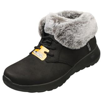 Skechers Bottines &agrave; enfiler pour femme On-The-Go Joy-Cozy Charm mains libres, noir/gris, 38 EU