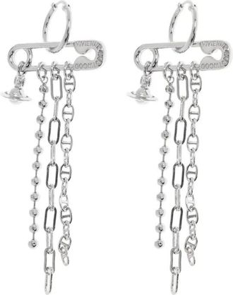 Vivienne Westwood Ginetta Ohrringe - Silber