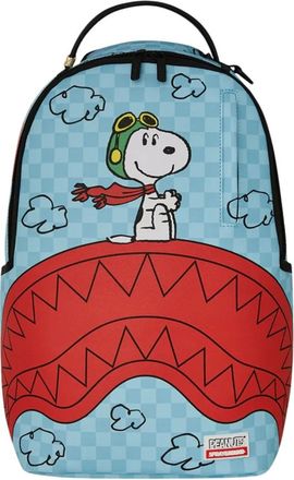 Sprayground Sprayground, unisex, Sacs, Multicolore, Taille: ONE Size Sac à dos Snoopy Pilot Shark