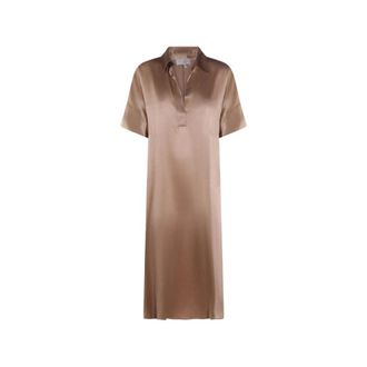 Antonelli Femme, Robes, Beige, Taille: 48 FR Nemo Shirt Dress