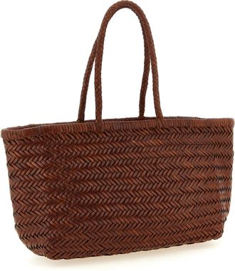 Dragon Diffusion Bamboo Triple Jump Shoulder Bag - Brown