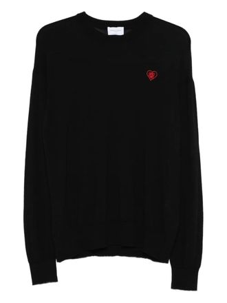 Family Fir$t Milano pull &agrave; logo brod&eacute; - Noir