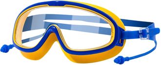 Generic Schwimmbrille f&uuml;r Kinder, auslaufsichere Schwimmbrille, Anti-Beschlag-Schwimmbrille, UV-Schutz, Pool-Sonnenbrille mit Ohrst&ouml;pseln f&uuml;r und Reisen