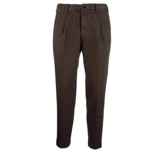 Incotex Homme, Pantalons, Brun, Taille: S Chino pliss&eacute; fusel&eacute;
