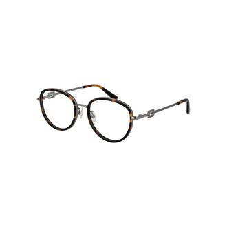 Guess Femme, Accessoires, Brun, Taille: ONE Size Montures Optiques Rondes en Métal Marron