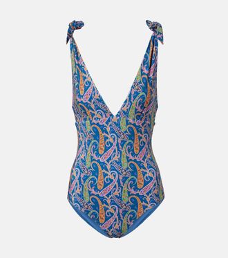 Etro Maillot de bain &agrave; motif cachemire