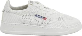 Autry Femme, Chaussures, Blanc, Taille: 38 EU Medalist Easeknit Low Baskets